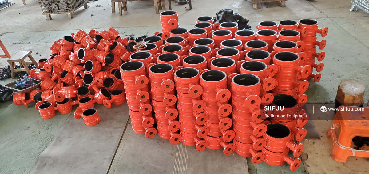 Grooved Butterfly Valve, Hand Lever, 2" to 8" – SIIFUU