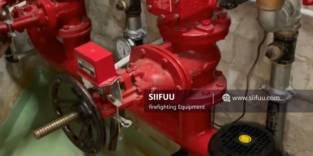 OS&Y Gate Valve With Tamper Switch, Groove Connection – SIIFUU