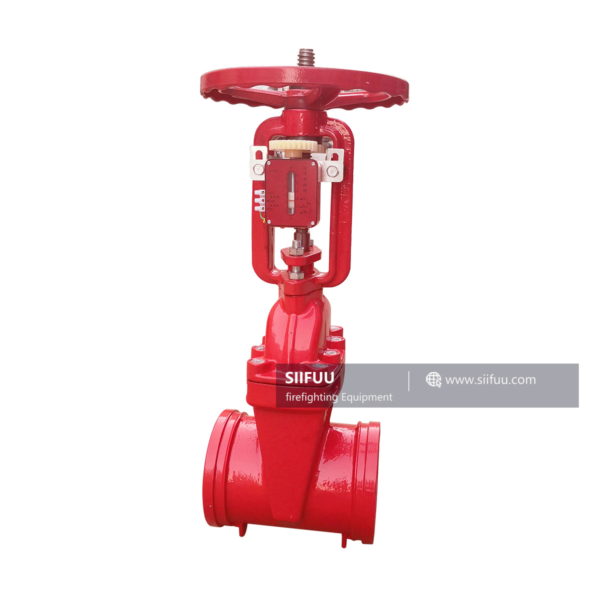 OS&Y Gate Valve With Tamper Switch, Groove Connection, 2" to 12" – SIIFUU
