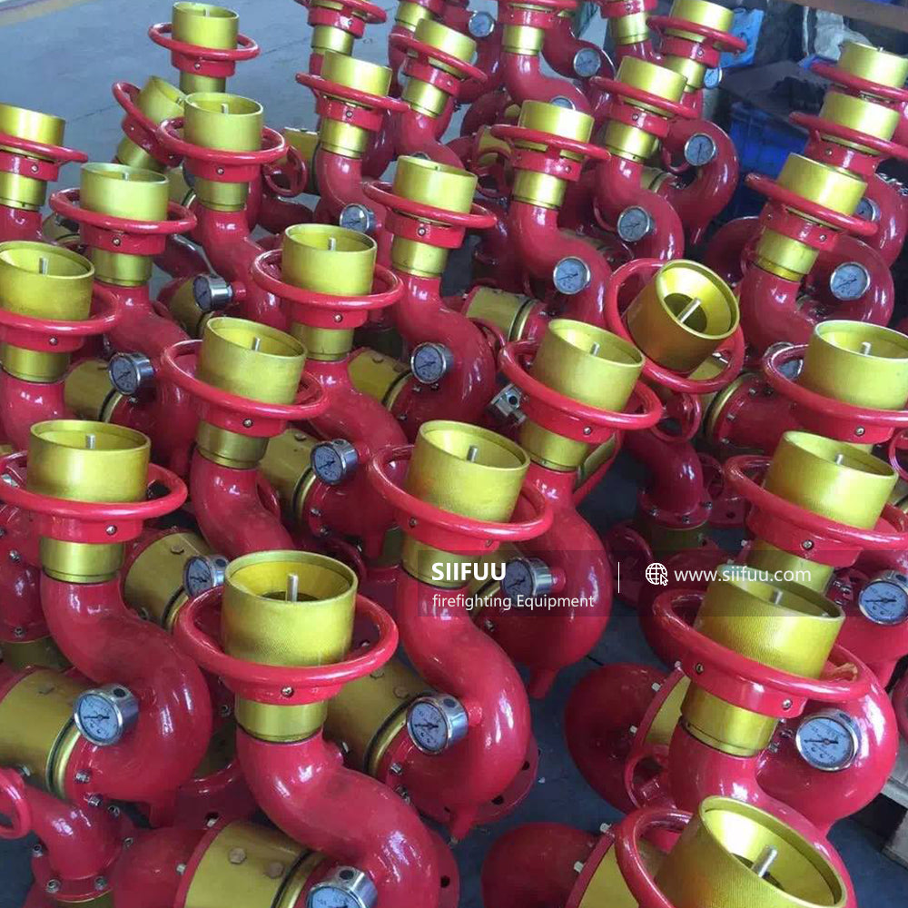 Fixed Fire Monitor, Manuel Operating – SIIFUU
